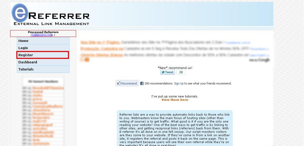 Tutotrial E-Referrer